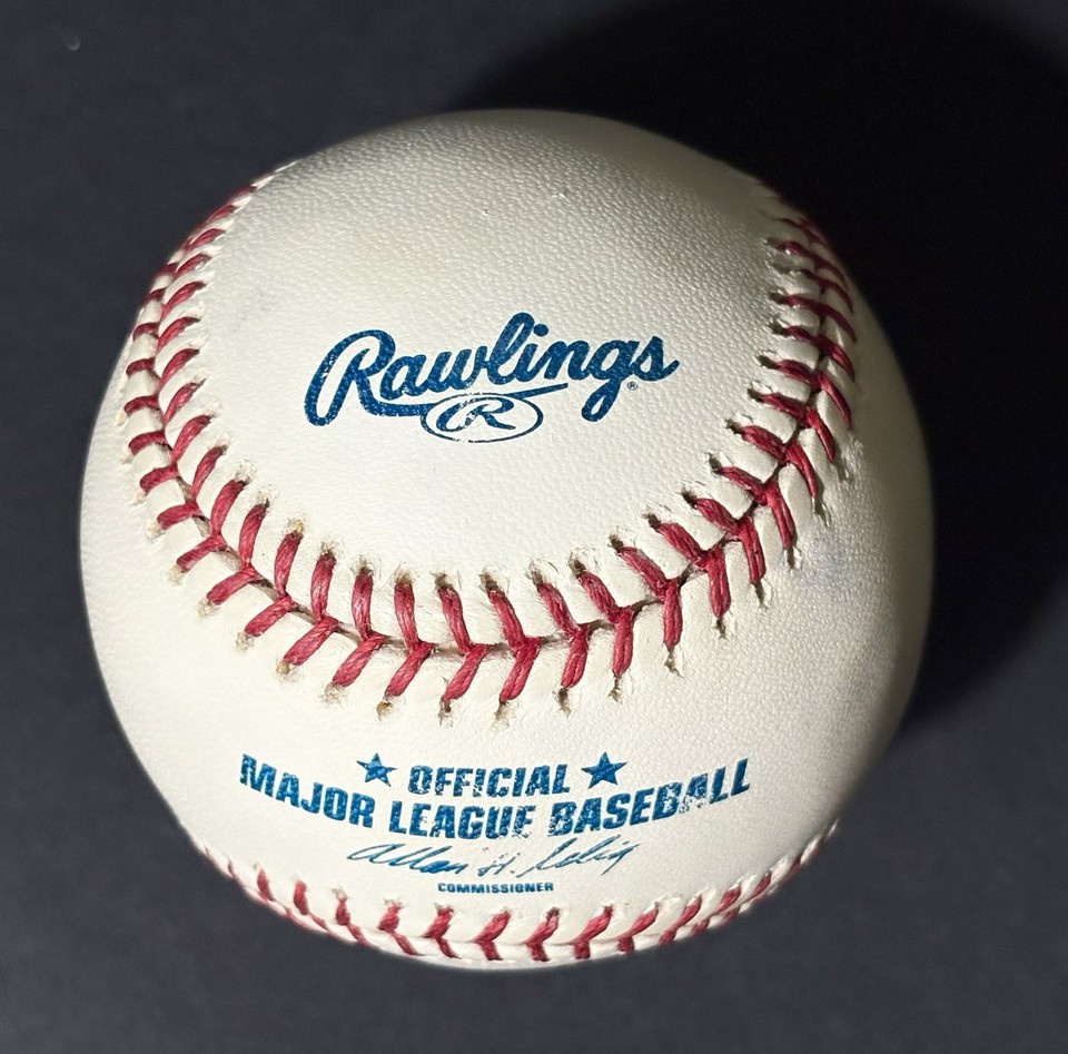 Rawlings Official MLB Allen Bud Selig Bobby Higginson Autographed ...