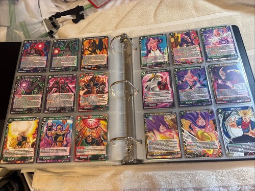 Huge Collection Over 30 Pages full of Dragon Ball Cards Ex Condition ...
