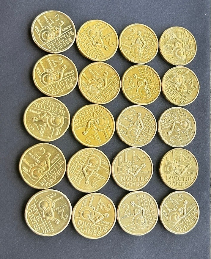2018 $2 Invictus Games Coin Australia Circulated – Two Dollar Collector ...