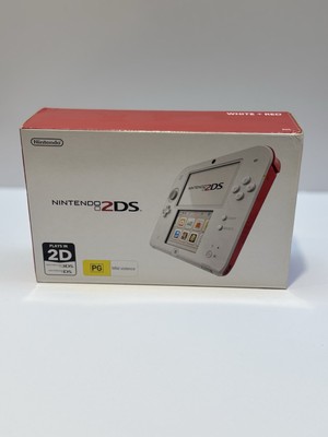 Nintendo 2DS Console With Case - White/Red - Complete In Box. Opened ...