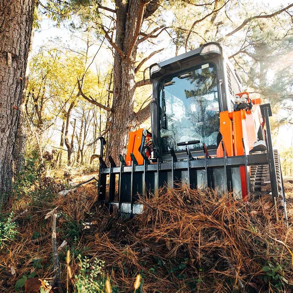 Titan Attachments Standard Series 72" Root Rake Attachment, Universal ...