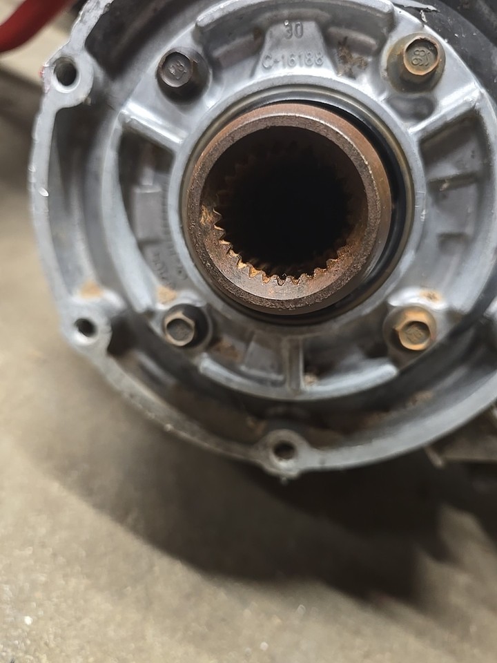 NP241C Transfer Case/GMC/Driverside Drop/27 Spline Input/32 Spline Out ...