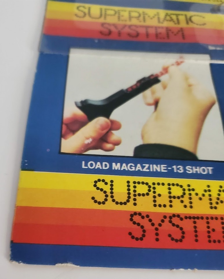 Vintage Edison Toys Falconmatic Toy Cap Gun Supermatic System New In ...