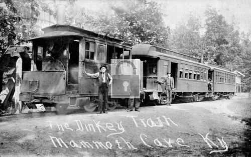 The Dinkey Dummy Railroad Train Mammoth Cave Kentucky KY - Reprint | eBay