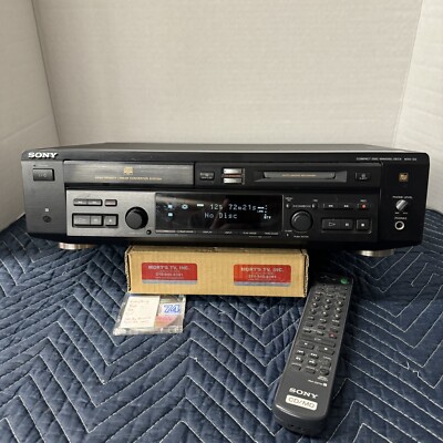 SONY MXD-D3 MINIDISC RECORDER & CD PLAYER DECK - SERVICED - CLEANED ...
