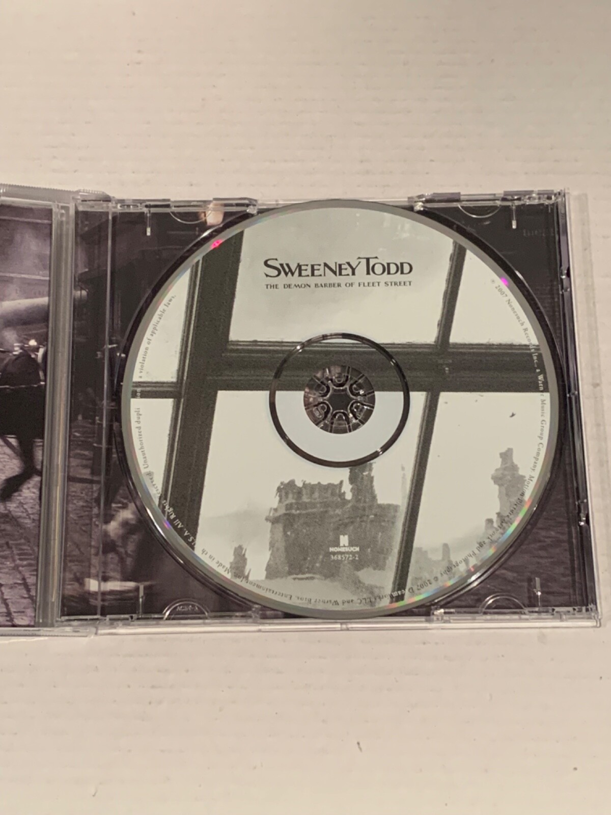 Sweeney Todd The Motion Picture Soundtrack (Deluxe CD w/Booklet) Johnny ...