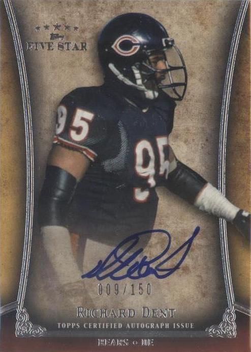 2011 Topps Five Star - Signatures Richard Dent #FSS-RD /150 (AU) for ...