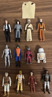 Lot Of 12 Vintage Star Wars Action Figures 1977- 1982 CMFGI & LFL | eBay