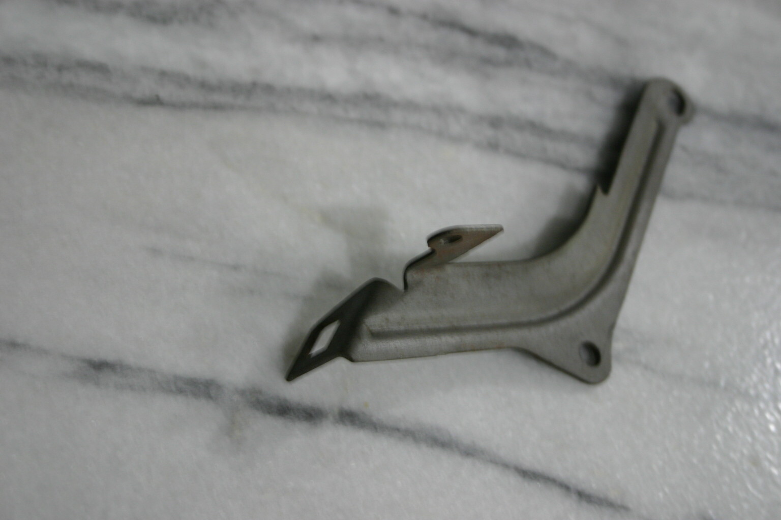 1969 1970 Ford Mustang Mach 1 Cougar OEM 351W 2V Throttle Cable Bracket ...