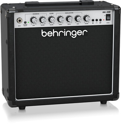 Behringer HA-20R 20W Guitar Amplifier Bugera 8" Speaker 2 Independent ...