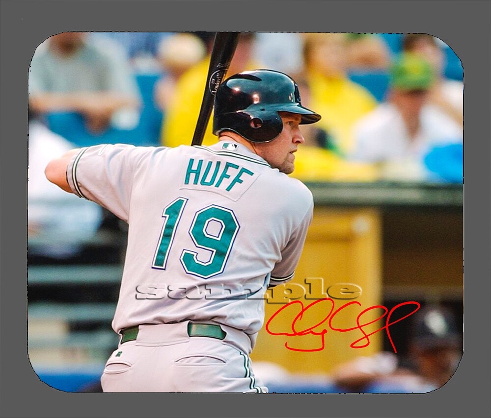 Aubrey Huff Tampa Bay Rays Facsimile Autographed Mouse Pad Item#8957 | eBay