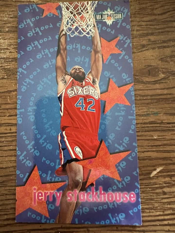 Jerry Stackhouse 1995 NBA Jam Seesion Card | eBay