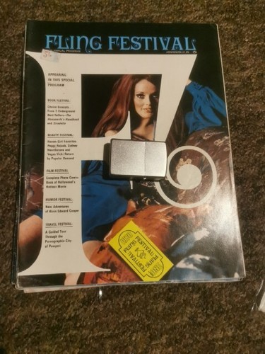 1970 Fling Festival Mens Magazine Pin Ups Annual Edition | eBay
