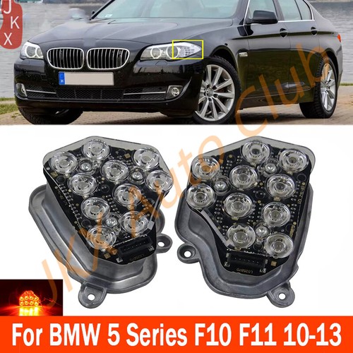For BMW 5 F10 F18 2009–2013 Pair LH&RH LED Turn Signal LED Headlight ...