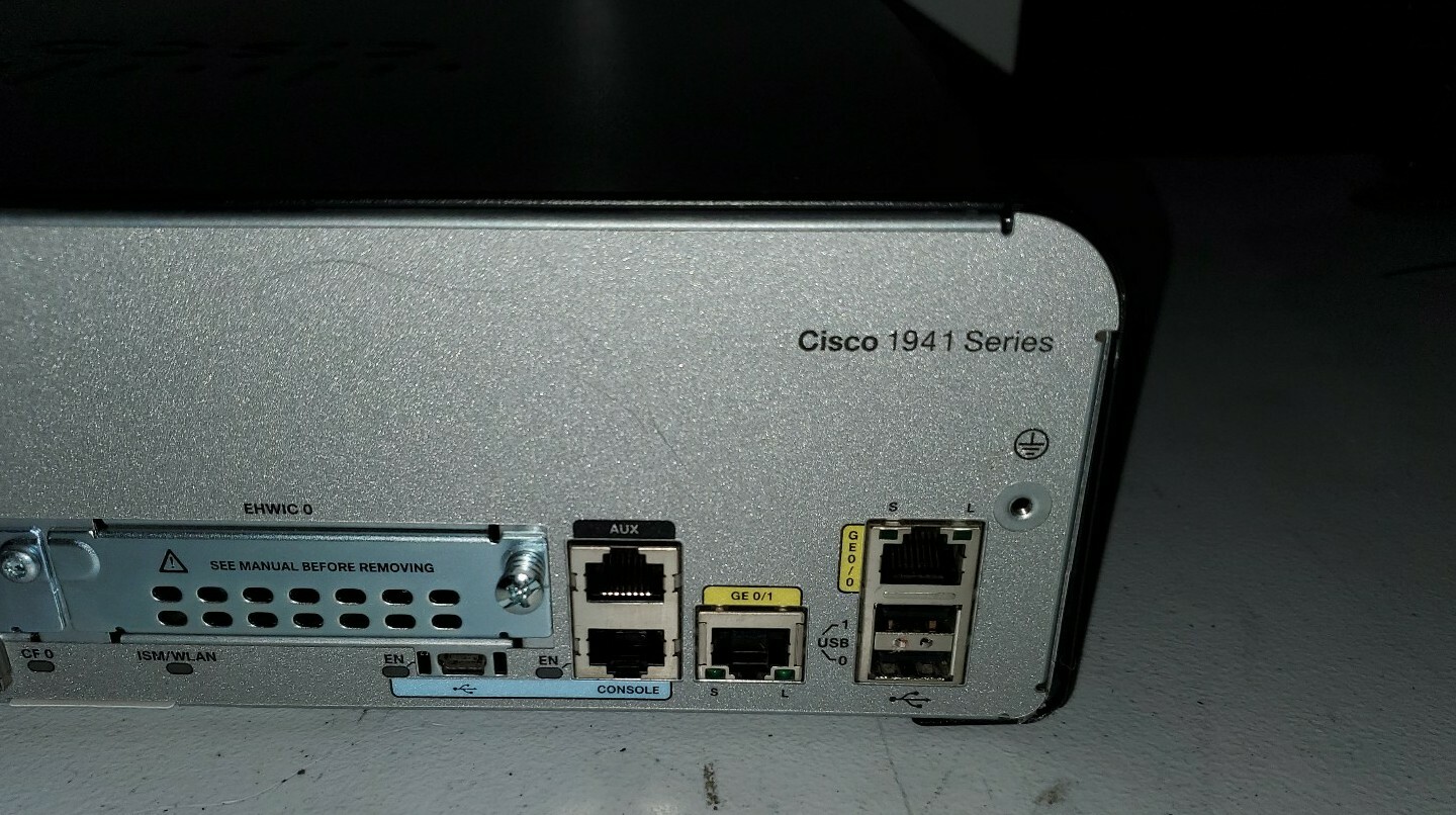 Cisco CISCO1941W-A/K9 V06 Wireless Lan Integrated Services Modular ...