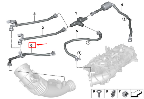 NEW BMW 3 G20 SUCTION JET PUMP WITH LINE 13908671403 ORIGINAL | eBay