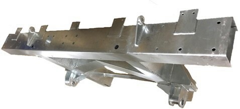 LAND ROVER SERIES 2/2A/3 109" LWB GALVANISED LIGHTWEIGHT 1/4 CHASSIS ...