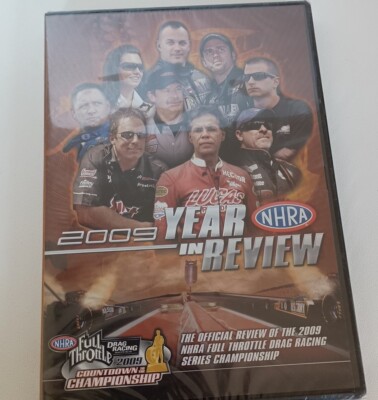 NHRA 2009 Year In Review DVD New Sealed Full Throttle Championship ...