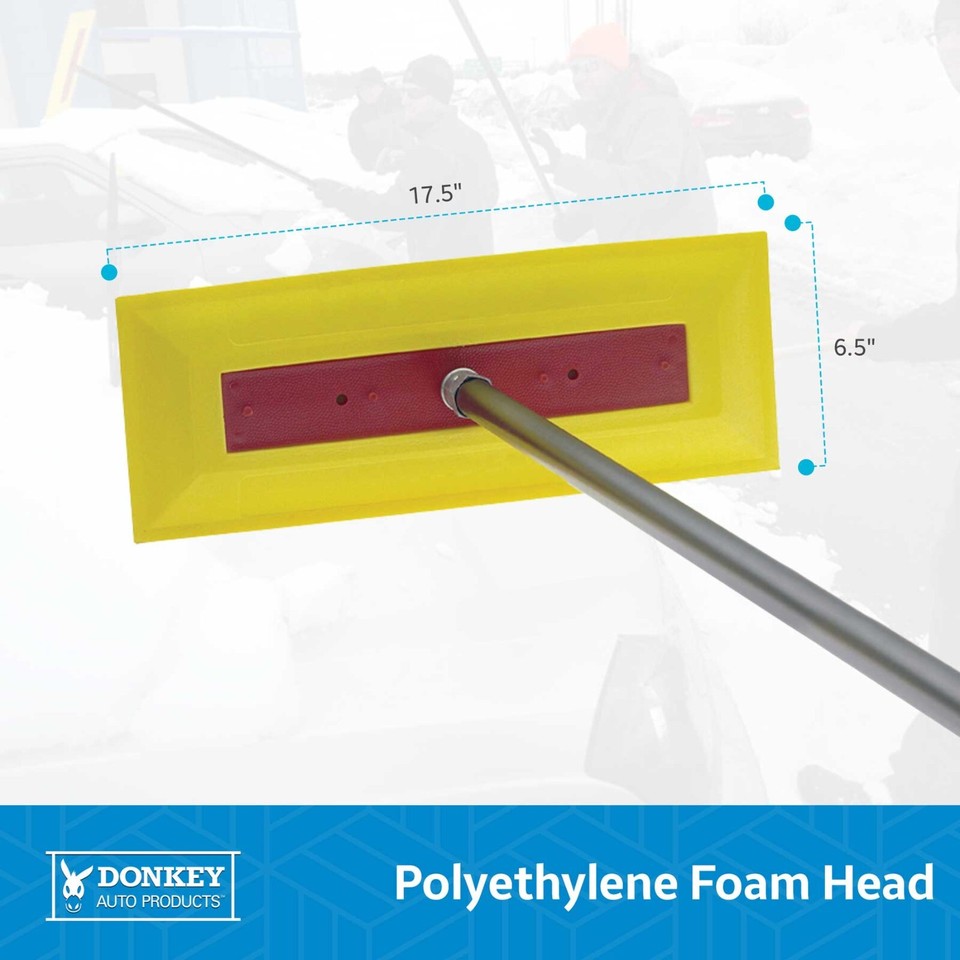 Professional Heavy Duty Snow Rake - Snow Broom Snow Brush - For Cars ...