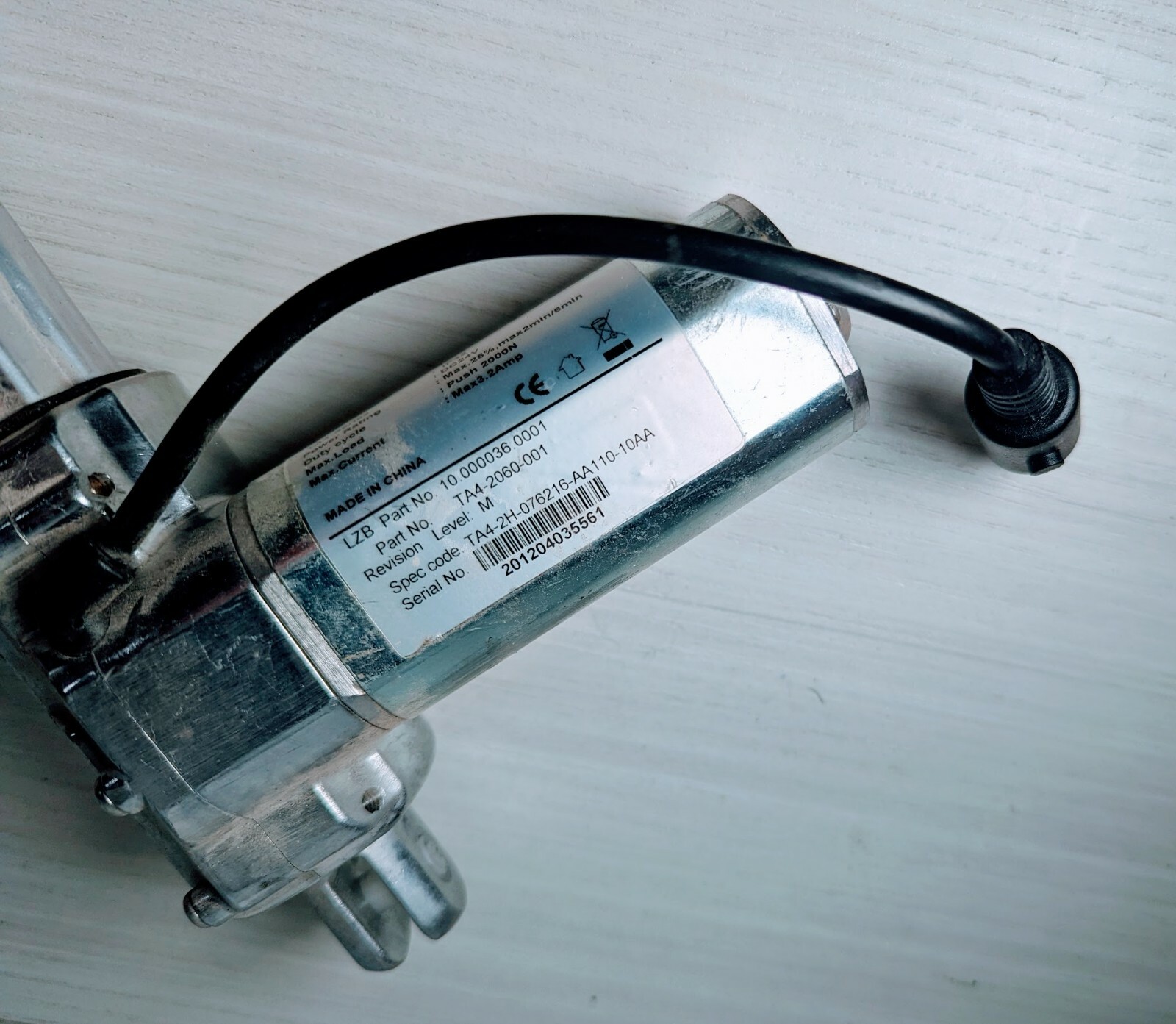 Lazy La z Boy Toggle motor actuator TiMotion TA4 2060 001 LZB 10.000036.0001 | eBay