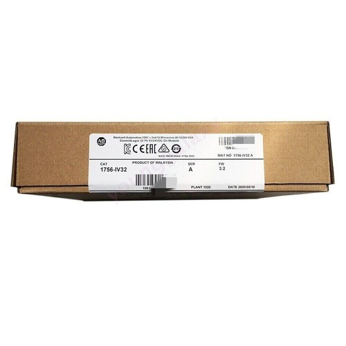 New Factory Sealed AB 1756-IV32 SER A ControlLogix 32Pt 12/24VDC D/I ...