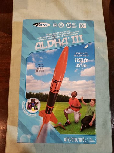 Estes Alpha 3 Model Rocket Launch Set 1427 | eBay