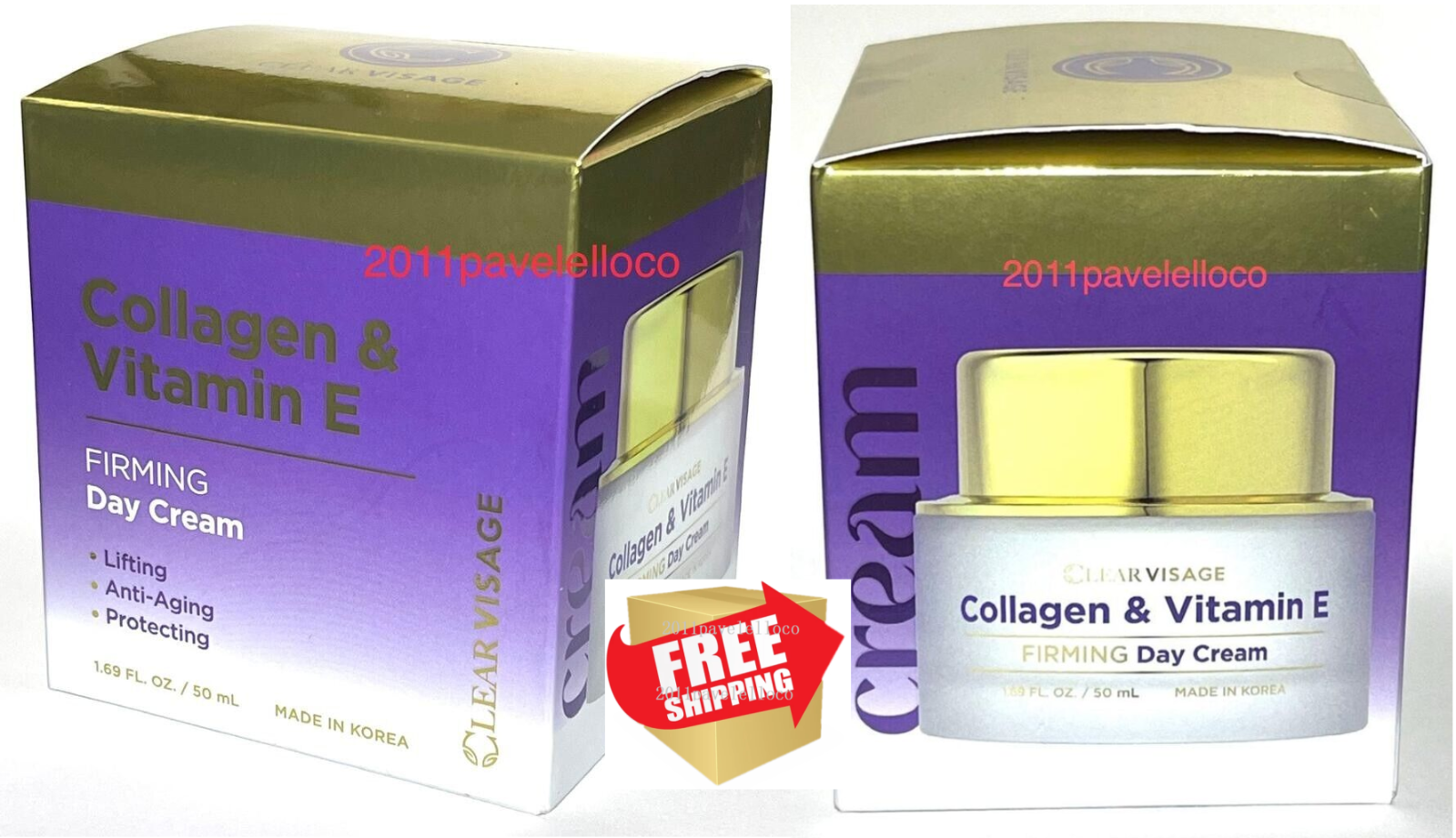 Clear visage Collagen & Vitamin E Firming Day Cream 1.69 fl oz | eBay