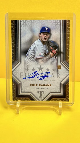 2023 Topps Five Star Autograph Cole Ragans Texas Rangers | eBay