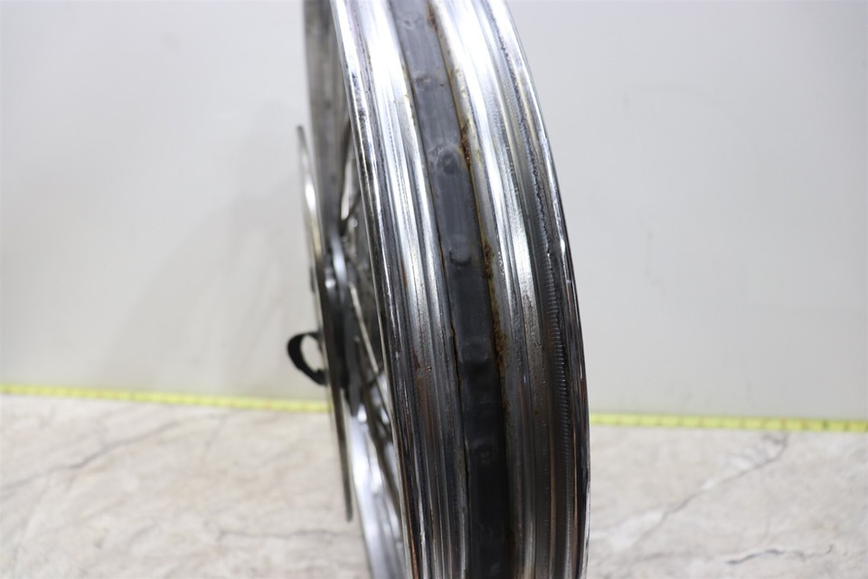 1992 Harley Dyna Evo Front Rim Wheel W/ Brake Rotors Spoked 21x2.15 | eBay