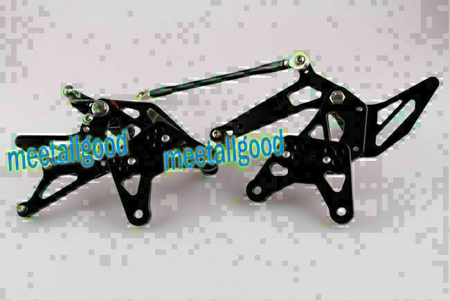 Fit Kawasaki Ninja ZX6R 09-17 Rear Sets Rearsets Footrest Foot Rest ...