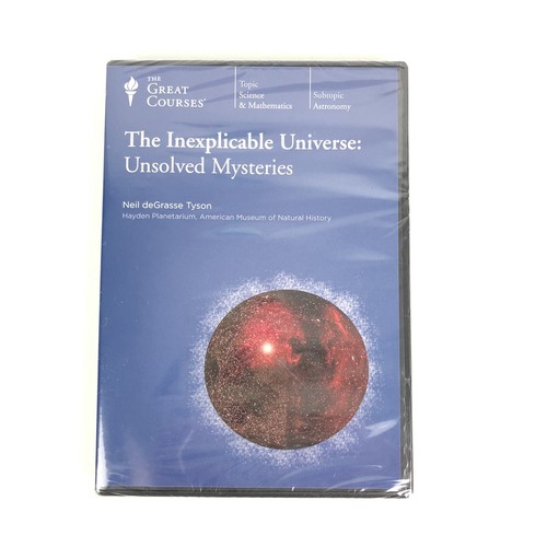 The Great Courses The Inexplicable Universe Unsolved Mysteries Sealed ...