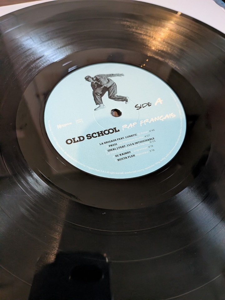 french hip-hop VA Old School: Rap Francais (Vinyl) 12" Double LP ...