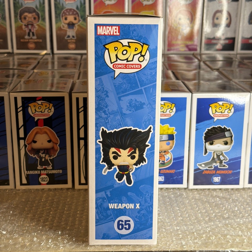 Funko Pop Comic Covers Marvel X-Men Weapon X Wolverine Figure Set NEW ...