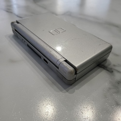 Nintendo DS Lite Console Only - Silver - Tested Works (Trigger Issue ...