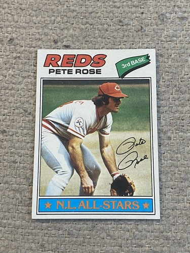 Pete Rose 1977 Topps #450 Nice | eBay