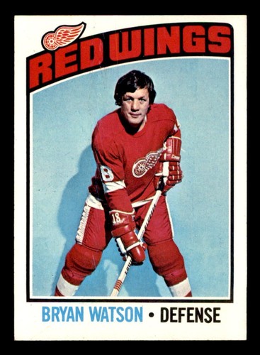 1976 Topps Hockey #228 Bryan Watson NM *d3 | eBay