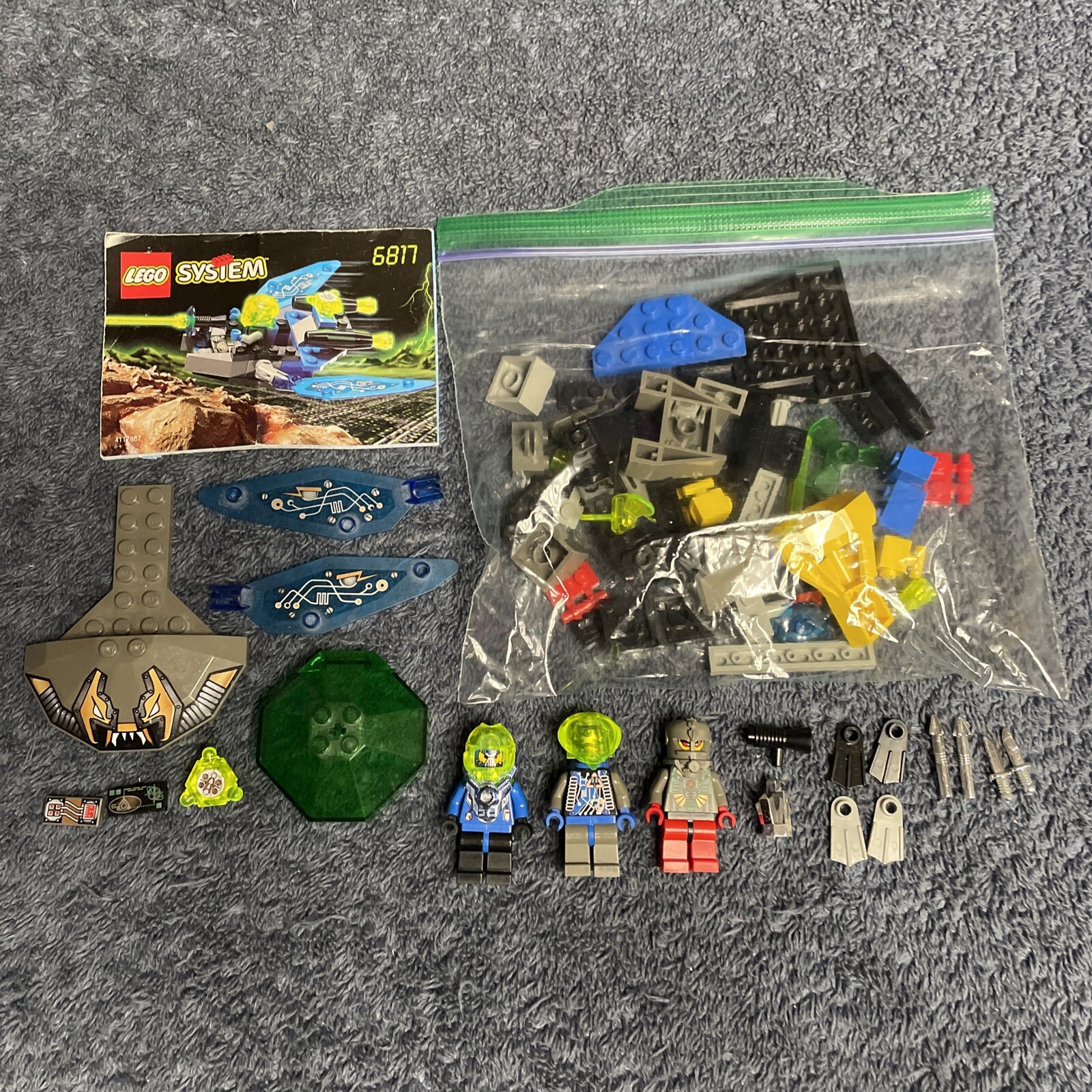 LEGO Lot Sets 6107 Recon Ray, 6110 Solo Sub, & 6817 Beta Buzzer All ...