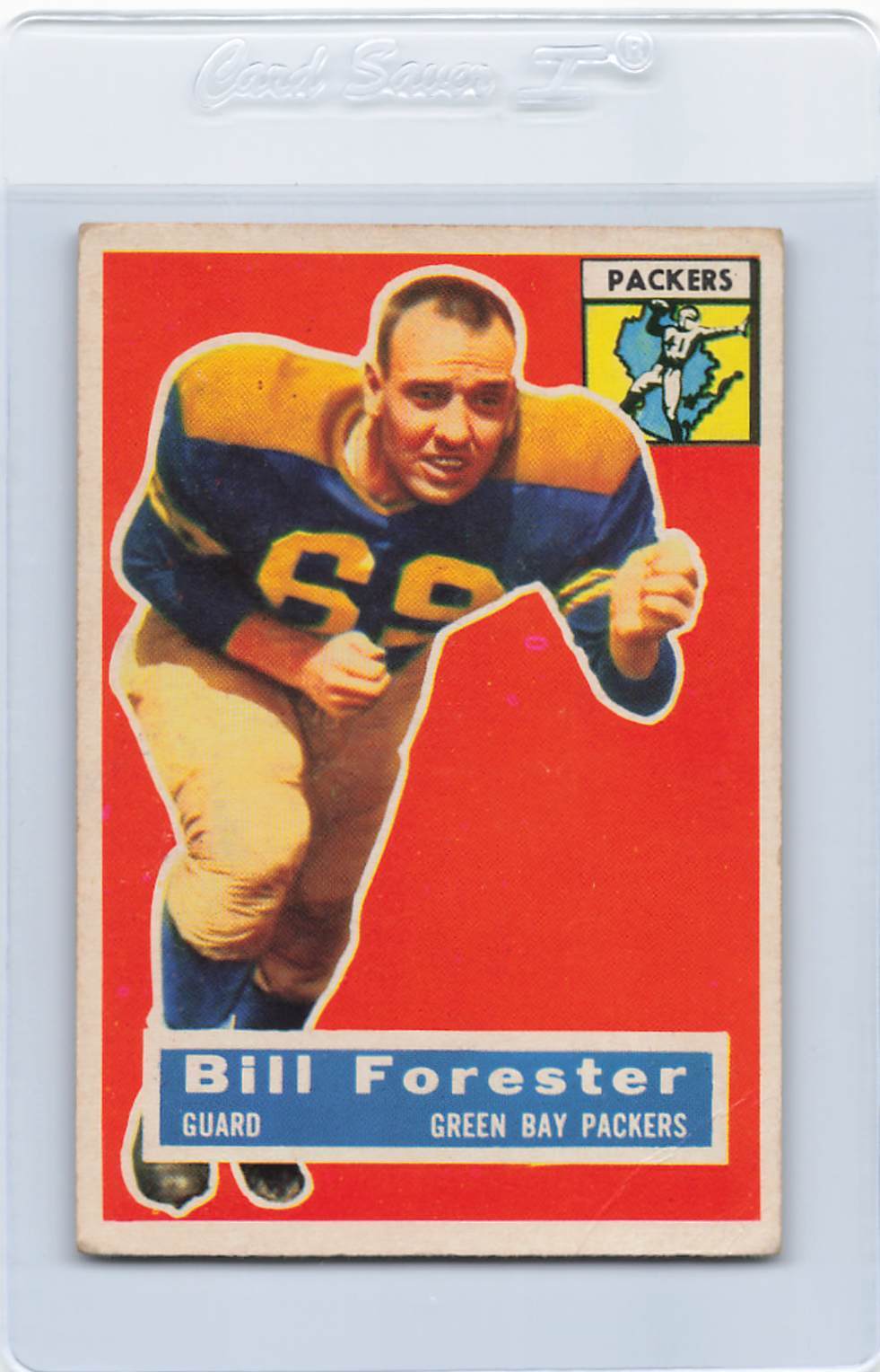 1956 Topps #79 Bill Forester Packers Fair 1158 | eBay