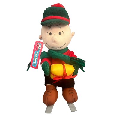 VTG ‘05 Peanut Charlie Brown Plush 11” Coyne’s Company Musical Play ...