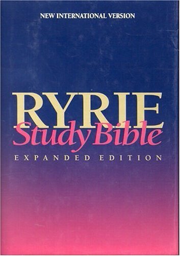 RYRIE STUDY BIBLE NIV HARDBACK- RED LETTER (RYRIE STUDY By Charles C ...