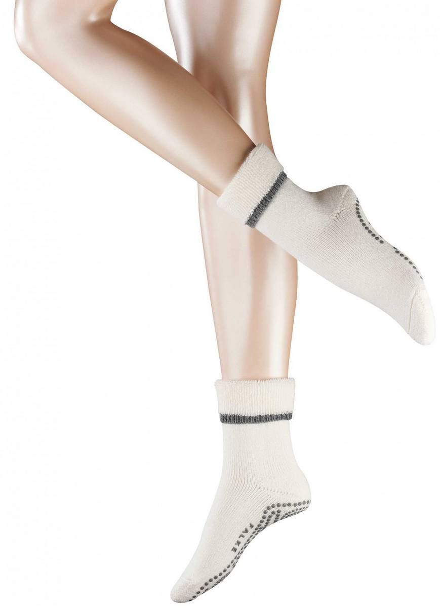Falke Womens Cuddle Pads Socks - Cream | eBay