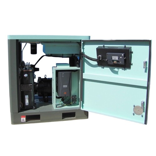 2024 Maximus 10 HP Rotary Screw Air Compressor VFD 230V Single Phase | eBay