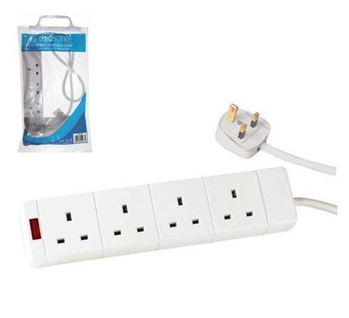4GANG 5M EXTENSION LEAD WITH 5M EXTENTION LEAD 4 SOCKETS 5M LEAD ...