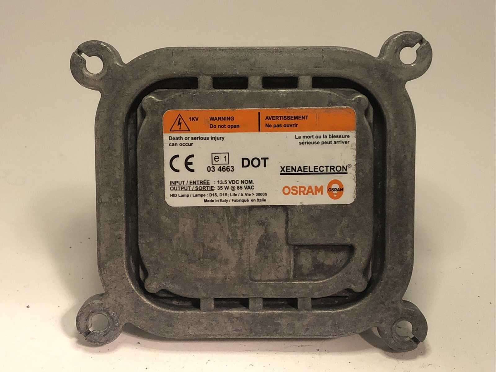 Dodge Lincoln Ford Chevy Xenon OEM D1s HID Headlight OSRAM Ballast ...