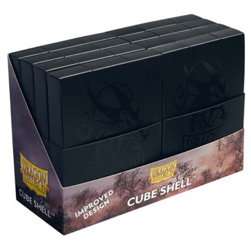 Dragon Shield Cube Shell Deck Box Shadow Black | eBay Australia