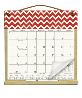 Chevron Print Out Calendar