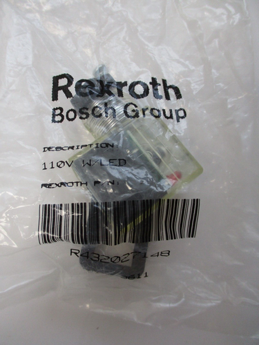 REXROTH BOSCH GROUP CONNECTORS, 110V W/LED R432027148, LOT OF 6 | eBay