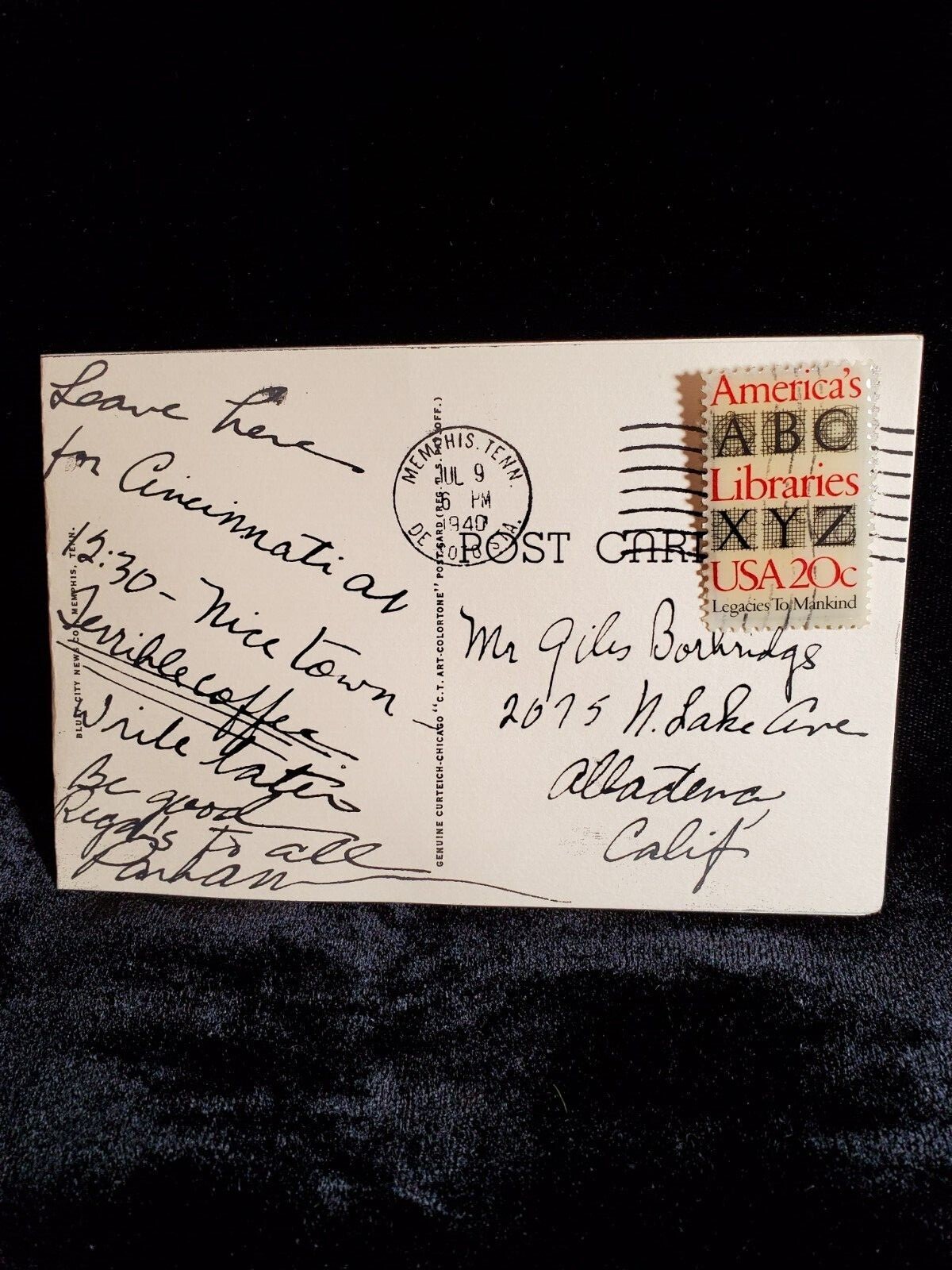 Authentic postal stamp lapel pins (set of four) mounted on vintage ...