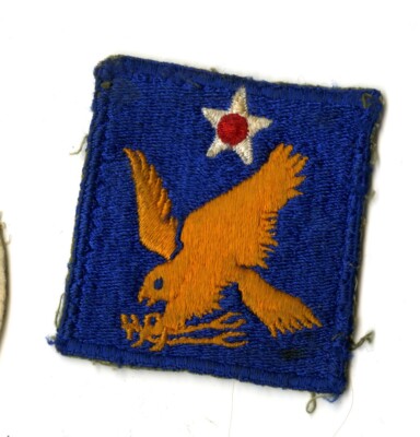 2nd Air Force White Back Patch WWII Vintage Pacific Coast | eBay