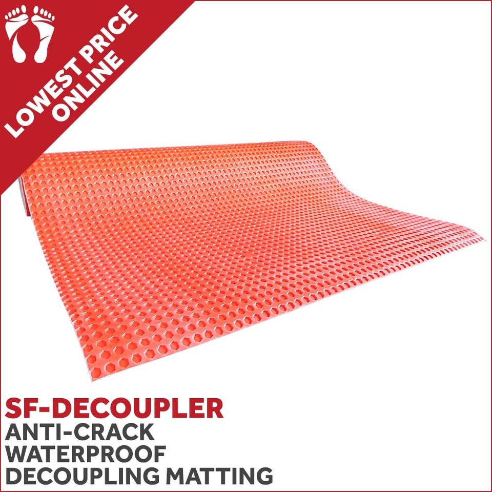 Decoupling Membrane Mat Anti Crack To Renovate New & Old Floor - Under ...